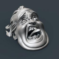 screaming head 3D Models | Page 1 | STLFinder