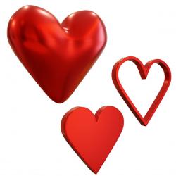 cartoon heart 1 3d models | Page 1 | STLFinder