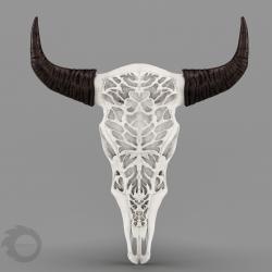 decorative bull skull 3D Models | Page 1 | STLFinder
