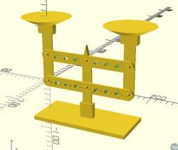 roberval scale 3d models 【 STLFinder