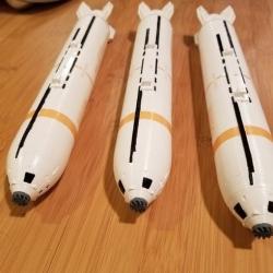 Aircraft Bomb Mk 20 Rockeye II with M118 bomb 3D Models | Page 1 ...