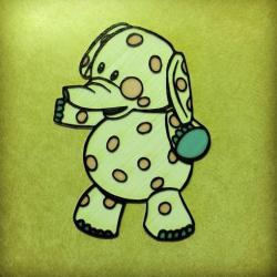 dan dee rudolph spotted elephant plush island of misfit toys 9 stuffed ...