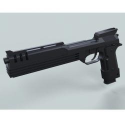gun from robocop 3d models 【 STLFinder