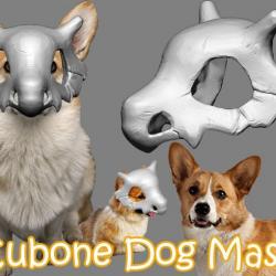cubone dog mask 3D Models | Page 1 | STLFinder