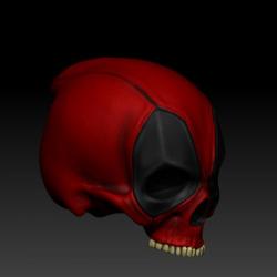deadpool skull 3d models 【 STLFinder