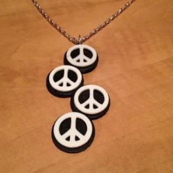 Peace Sign Necklace 3D Models | Page 1 | STLFinder