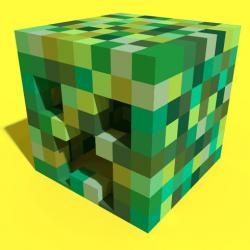 creeper head pixel art 3D Models | Page 1 | STLFinder