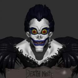 shinigami ryuk tattoo stencil 3D Models | Page 1 | STLFinder