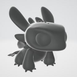 toothless cute 3D Models | Page 1 | STLFinder
