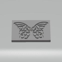 spindle shaped caterpillars deep chocolate male butterfly 3D Models ...