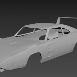 1969 dodge charger body shell 3D Models | Page 1 | STLFinder