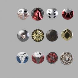 hollow knight charms list 3D Models | Page 1 | STLFinder