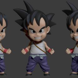 little goku 3d models 【 STLFinder