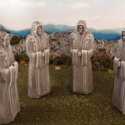 two figures memorial statue priest flag 3D Models | Page 1 | STLFinder