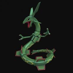 rayquaza pokemon moveset 3d models 【 STLFinder