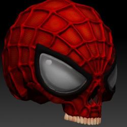 skull spider man 3d models 【 STLFinder