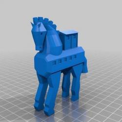 the troy horse 3d models 【 STLFinder