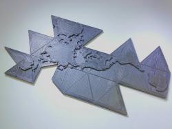 dymaxion map vector 3d models 【 STLFinder