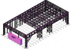 steel structure factory 3D Models | Page 1 | STLFinder