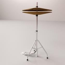 hihat cymbal 3D Models | Page 1 | STLFinder