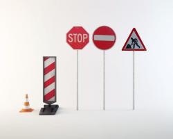 road work signs 3D Models | Page 1 | STLFinder