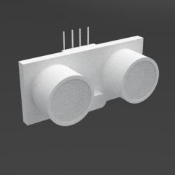 4 pin ultrasonic sensor 3d models 【 STLFinder