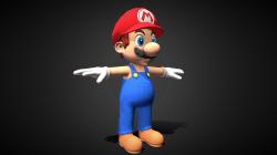 mario 3d model 【 STLFinder