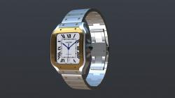 cartier santos 35mm v6f replica 3D Models | Page 1 | STLFinder