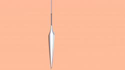 triangle blade dagger 3d models 【 STLFinder