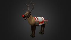 Rudolph the 3D printed Red Nose Reindeer 3d models 【 STLFinder