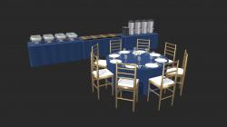 dnd banquet table 3d models 【 STLFinder