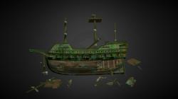 map of a floating ship wreck encased in ice dnd 3D Models | Page 1 ...