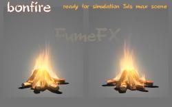 Bonfire ready for simulation fumefx scene 3D Models | Page 1 | STLFinder