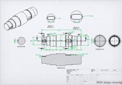 shaft detail drawing 3d models 【 STLFinder