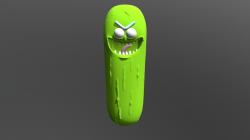pickle rick design 3d models 【 STLFinder