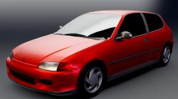 honda civic eg6 custom widebody 3d models 【 STLFinder