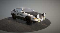 initial d toyota corolla wheel 3D Models | Page 1 | STLFinder
