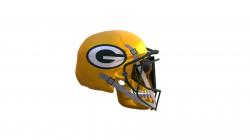 green bay packers pigskin helmet knit hat gold 3D Models | Page 1 ...