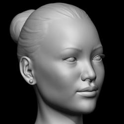 rigged 25 year old dwarf asian female base mesh 3D Models | Page 1 ...