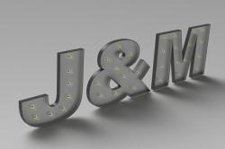 marquee letters 3D Models | Page 1 | STLFinder