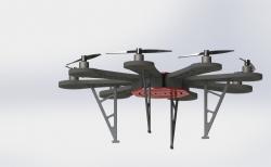 octocopter drone 3d models 【 STLFinder