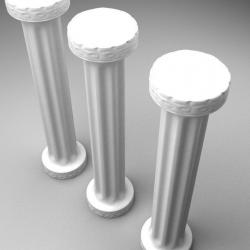 greek pillar 3d model | Page 1 | STLFinder