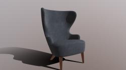 cow print wingback chair cover 3D Models | Page 1 | STLFinder