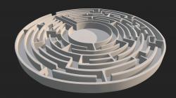 circular labyrinth 3D Models | Page 1 | STLFinder