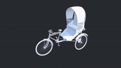 rickshaw blueprints 3d models 【 STLFinder