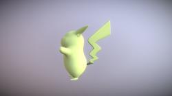 low poly pikachu 3d models 【 STLFinder