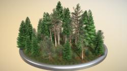coniferous forest winter 3D Models | Page 1 | STLFinder