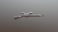 M14 Rifle with Optical Scope 3D Models | Page 1 | STLFinder