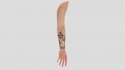 full arm raging moon tattoo 3D Models | Page 1 | STLFinder