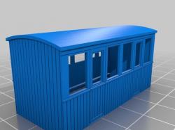 NWNGR 4w coach 009 scale 3d models 【 STLFinder